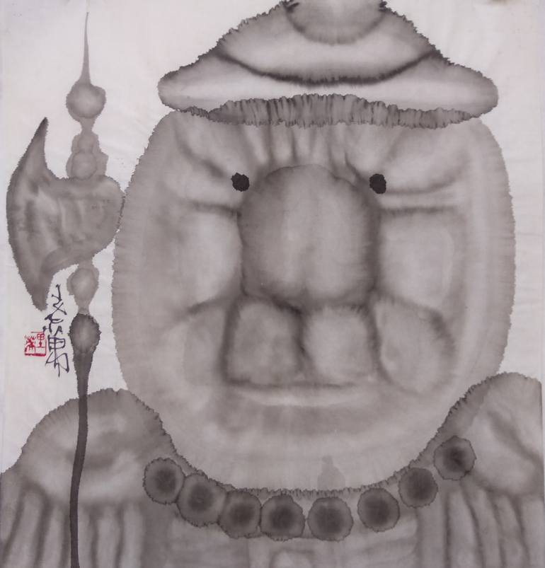 Leader / Boss Drawing by Wan Liying | Saatchi Art