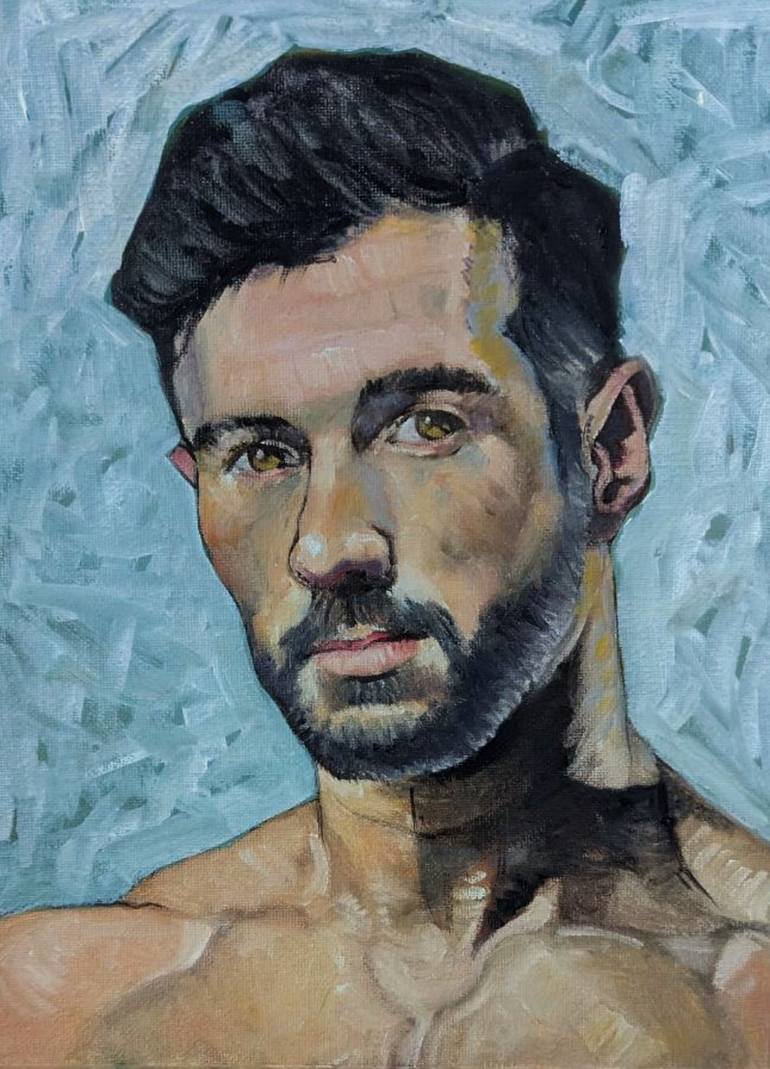 Ryder Painting by Scott Heaton | Saatchi Art