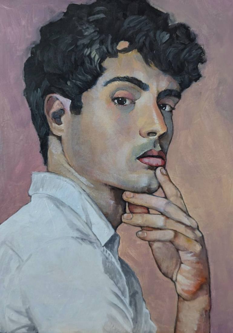 Kevin Painting by Scott Heaton | Saatchi Art