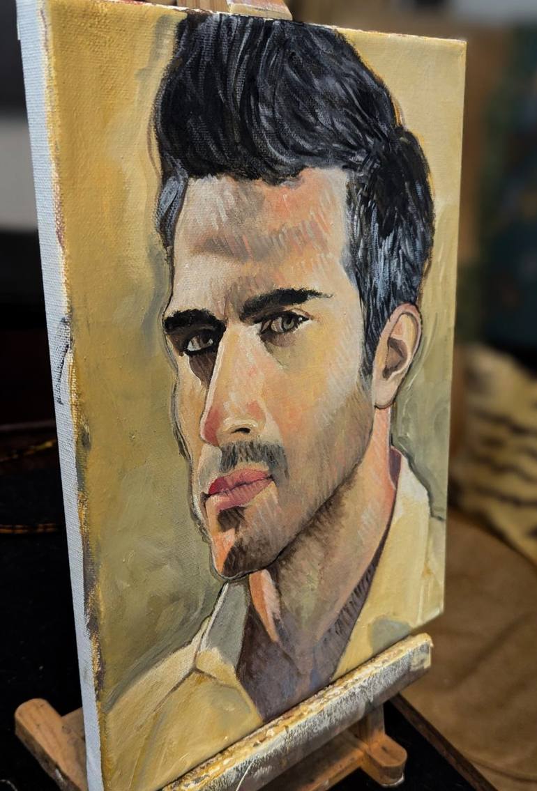 Johnny Painting by Scott Heaton | Saatchi Art
