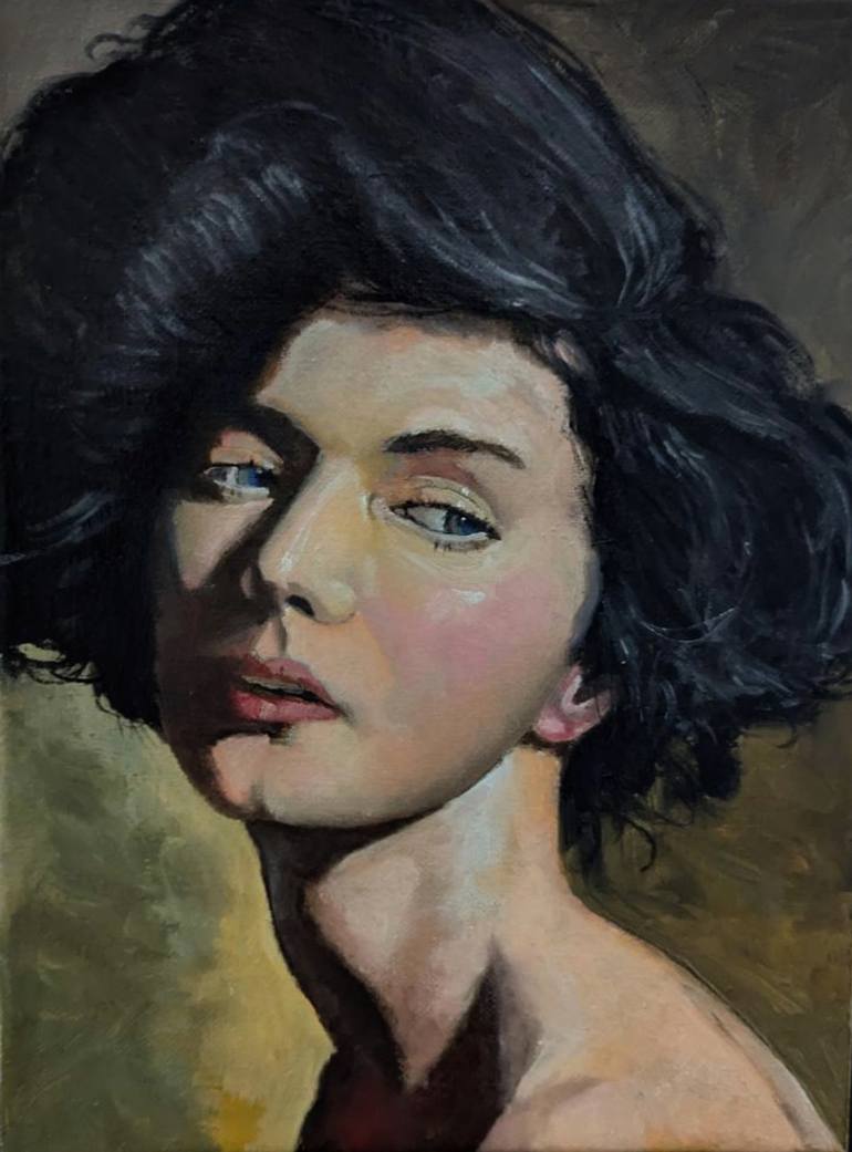 Emily Painting by Scott Heaton | Saatchi Art