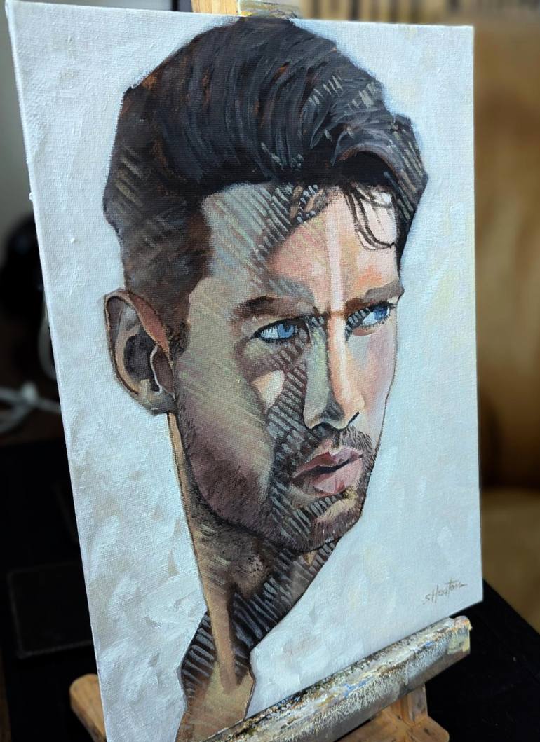 Grady Painting by Scott Heaton | Saatchi Art