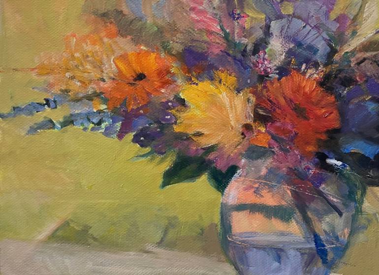 Floral: No.7 Painting by Scott Heaton | Saatchi Art