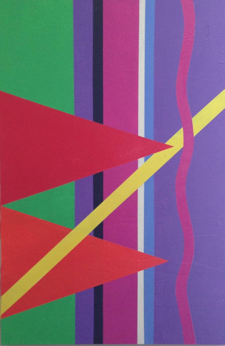 Street Signs Painting by Robert Cooke | Saatchi Art