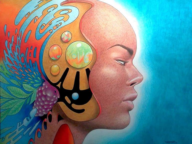 A Place In Your Head Drawing by Jay Thomas Ii | Saatchi Art