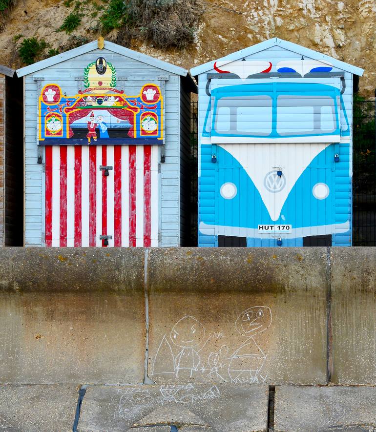 Beach Huts at Margate Photography by Ashley Haigh | Saatchi Art