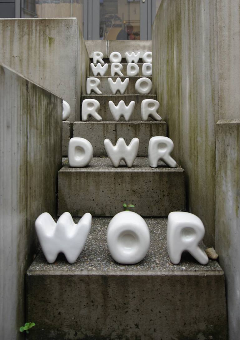 WORD Sculpture by Olha Skliarska | Saatchi Art