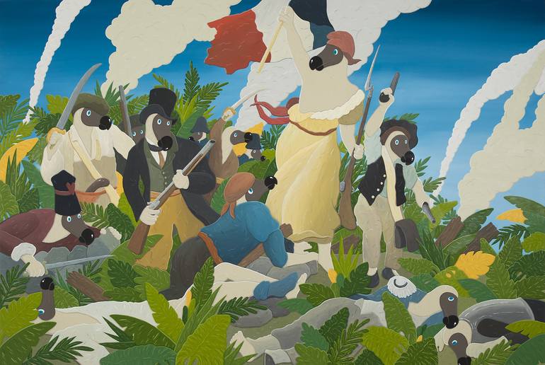 Dodo leading the Dodos Painting by Sunwoo Kim | Saatchi Art