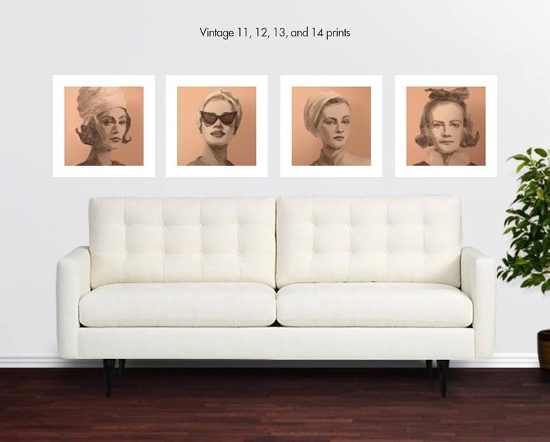 Vintage 13 Painting by Elizabeth Morello | Saatchi Art