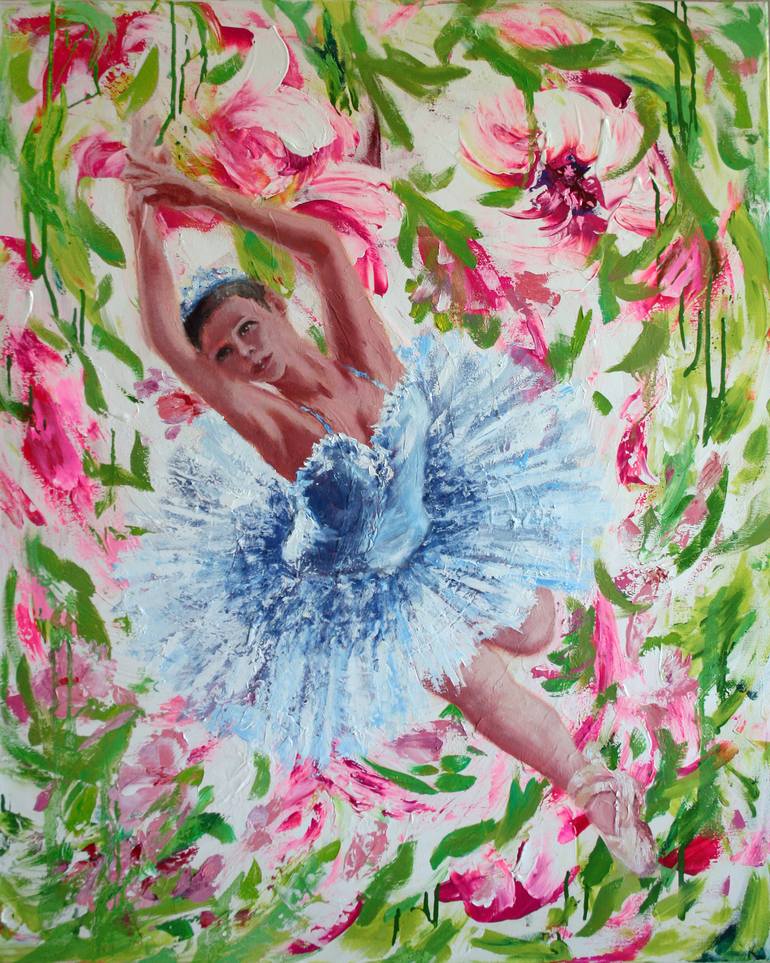 Ball of Spring... Painting by Svetlana Samovarova | Saatchi Art