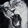 Aggression... Painting by Svetlana Samovarova | Saatchi Art