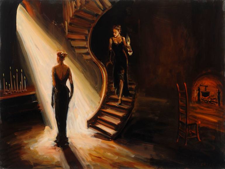 Dazzled Painting by Jim Gingerich | Saatchi Art