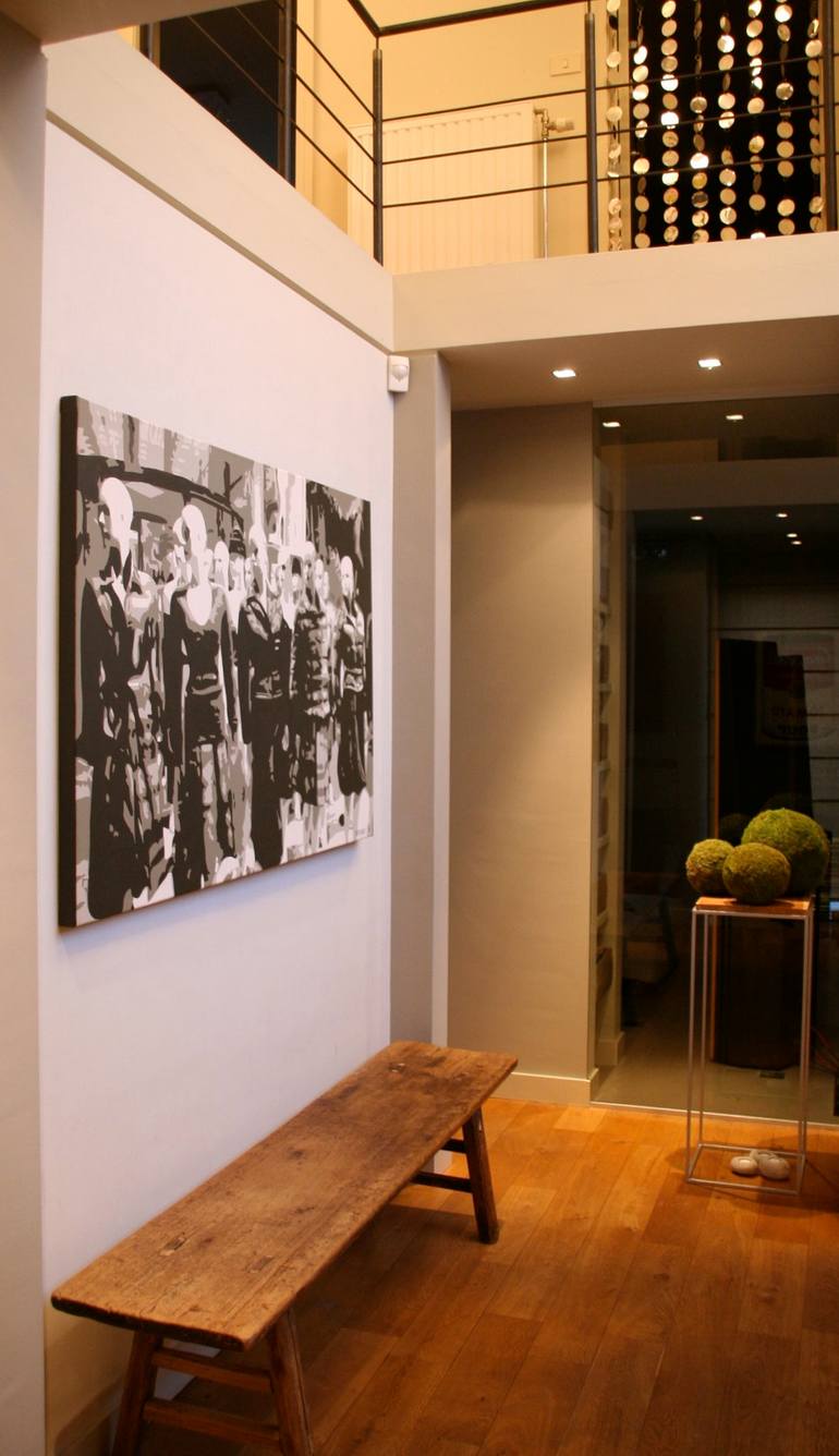 Fashion Wars Painting by Luc Vervoort | Saatchi Art