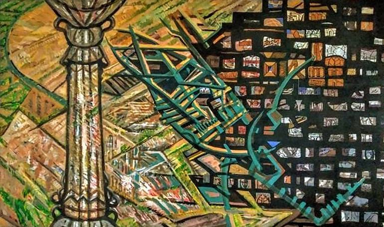 The Social Landscape ( History of India ) Painting by Abesh Bivore ...