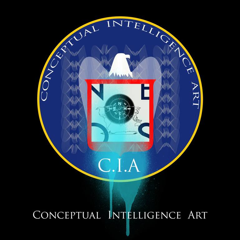 CIA – Conceptual Intelligence Art Drawing by LUCIANO CAGGIANELLO ...