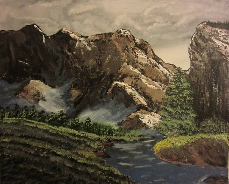 Down Below Painting by Winston Heberly | Saatchi Art