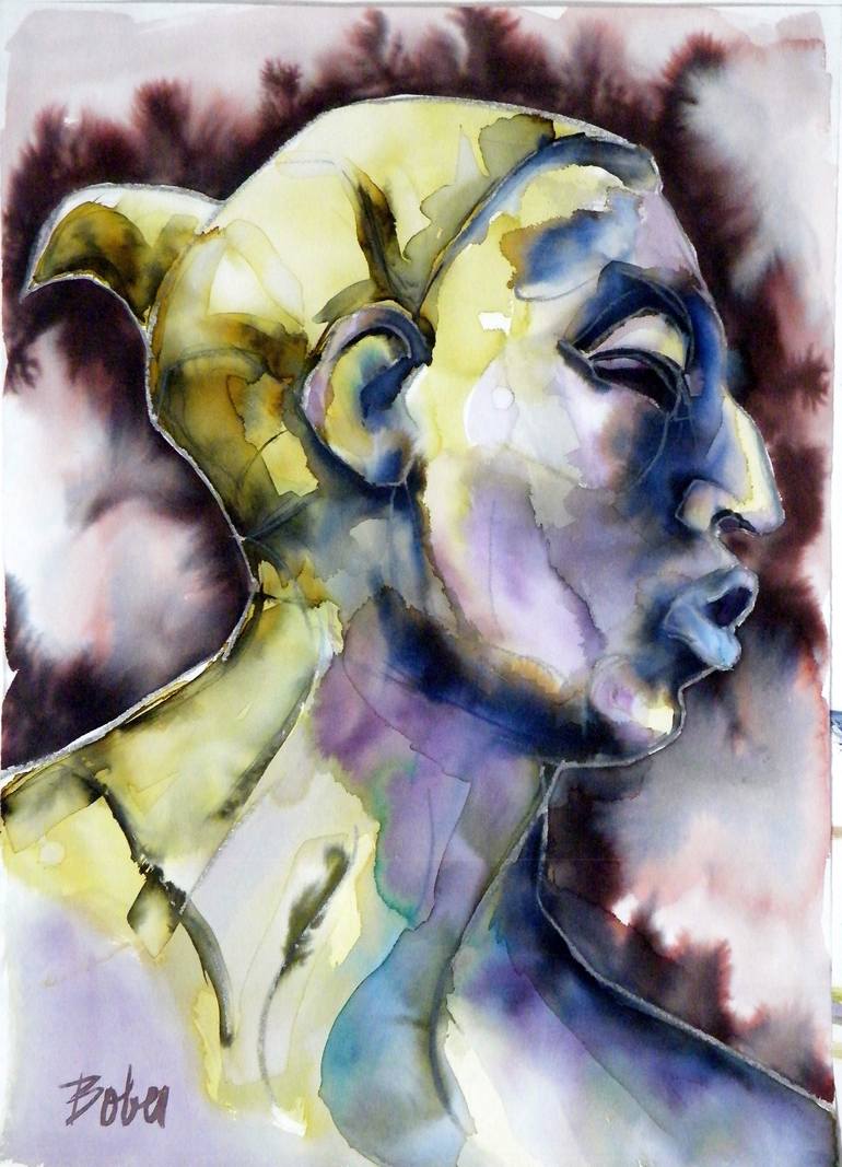 Study for Baal Drawing by Clara de Bobes | Saatchi Art