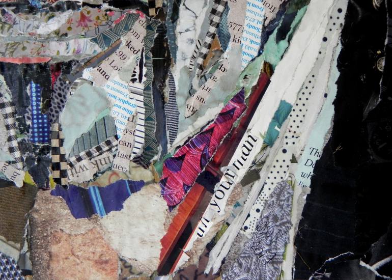 I'm Your Man (George Michael) Collage by Danielle Vaughan | Saatchi Art