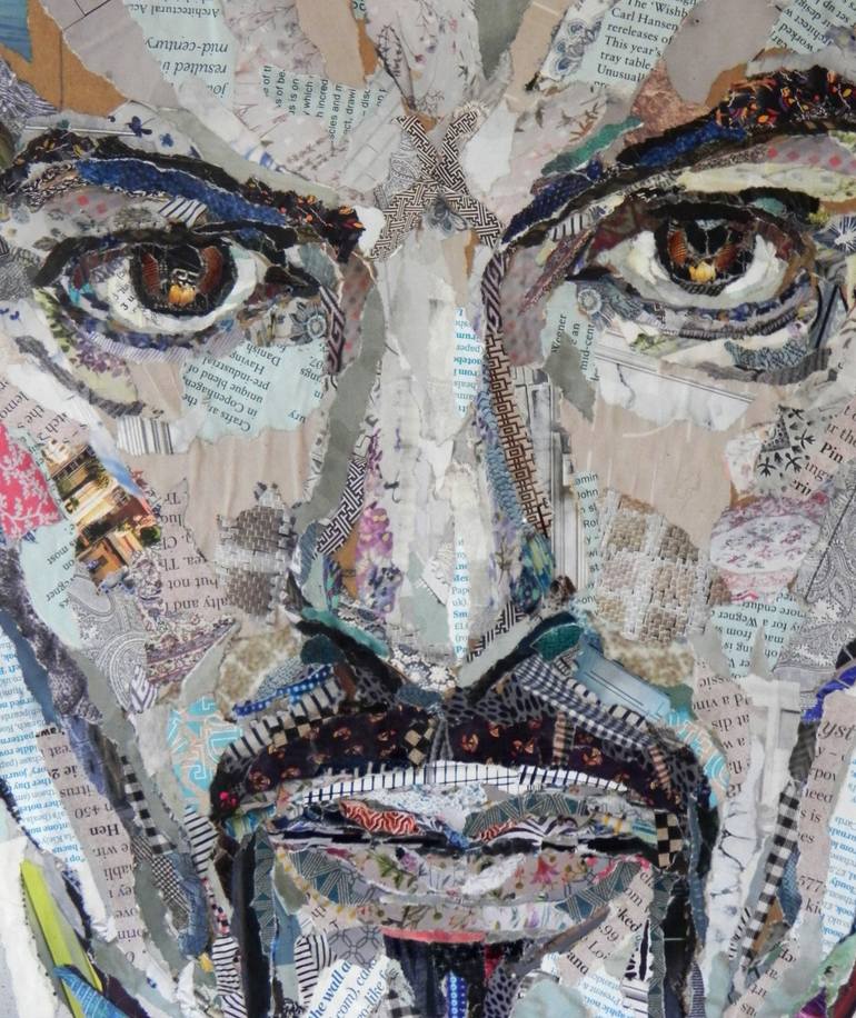 I'm Your Man (George Michael) Collage by Danielle Vaughan | Saatchi Art