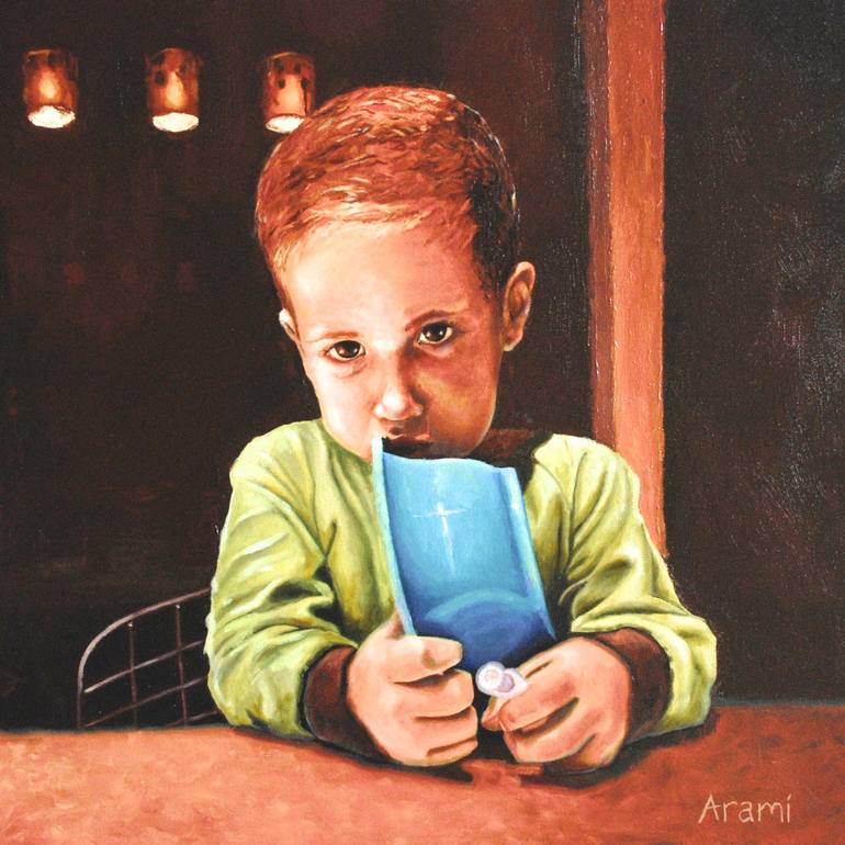 Emi Painting by Arami Arami | Saatchi Art