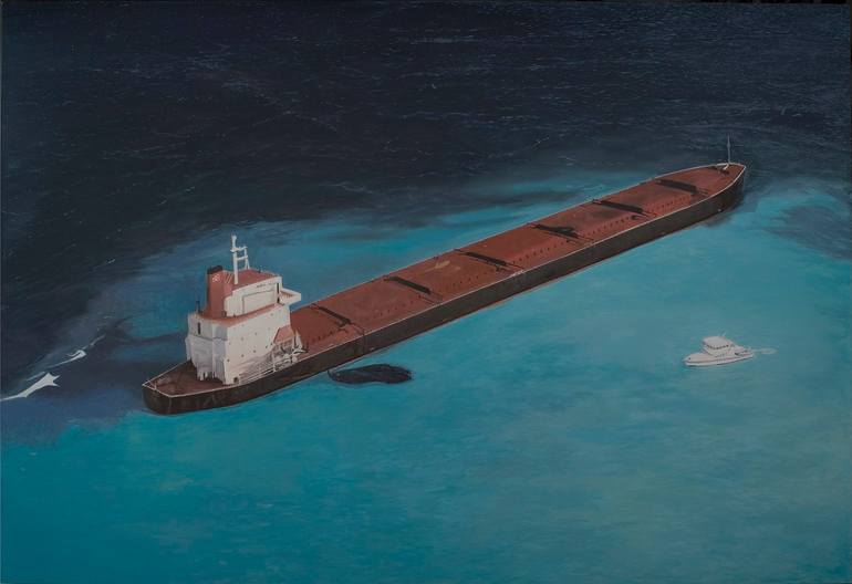 Shan Nang 1 Painting by Giyora Bergel | Saatchi Art