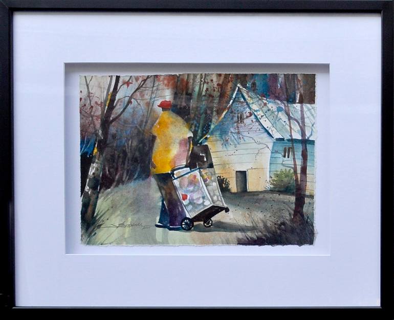 The Collector Painting by Stacey Brown | Saatchi Art