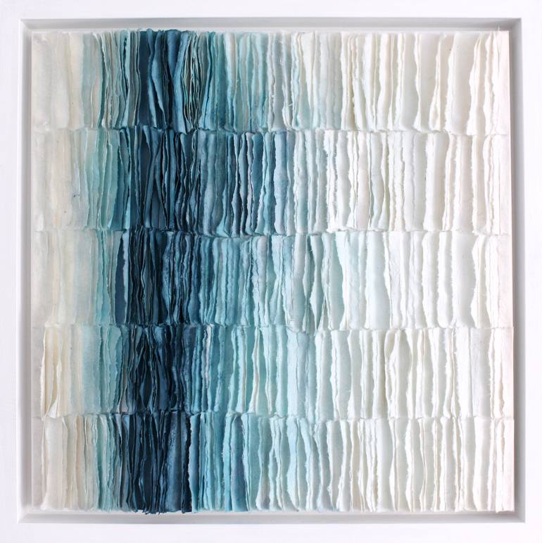 Aire – Handmade Paper Wall Sculpture | Minimal Wall Art Sculpture by ...