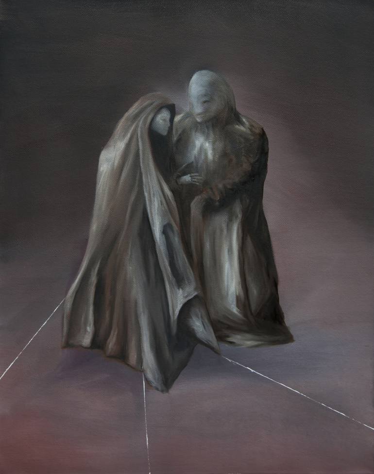 Alchemical marriage Painting by Przemek Kret | Saatchi Art