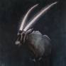 Illuminated Oryx Painting by Carolien Wissing | Saatchi Art