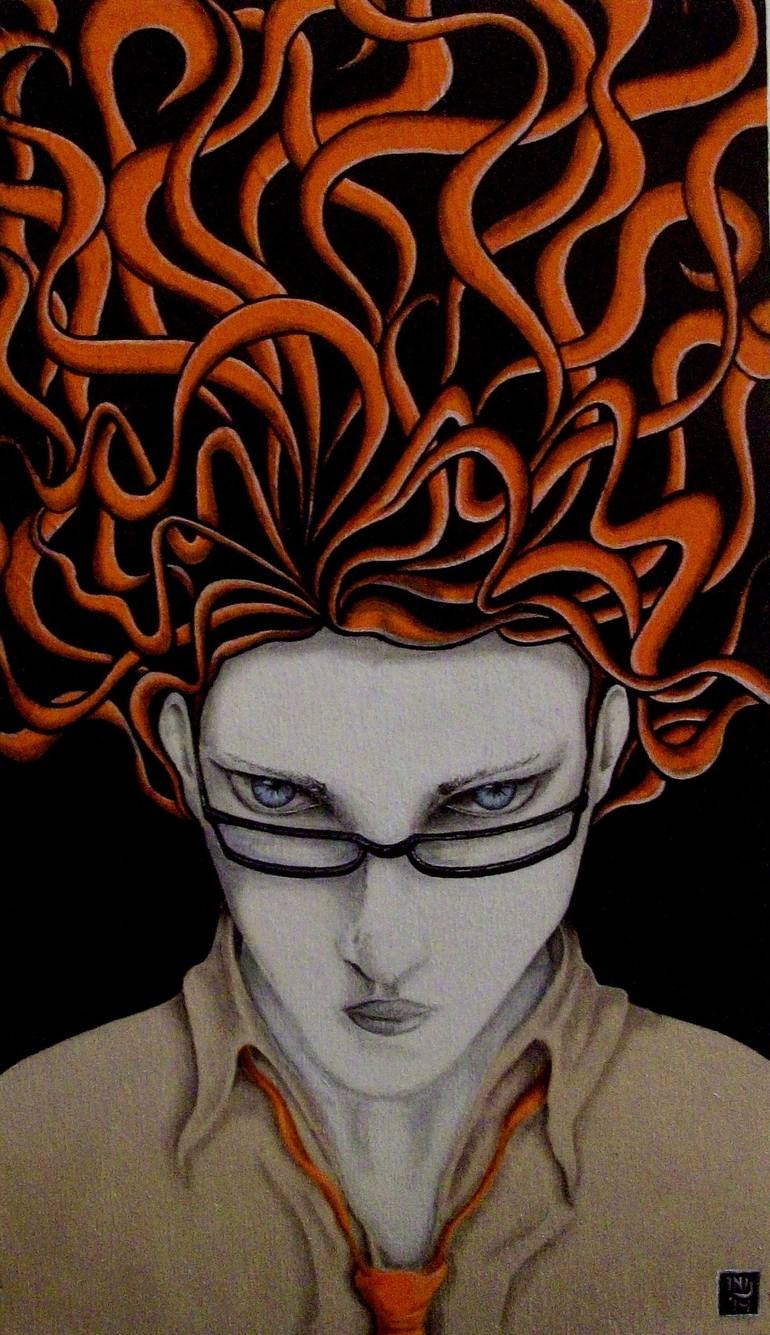 la rouge Painting by stefano uni | Saatchi Art