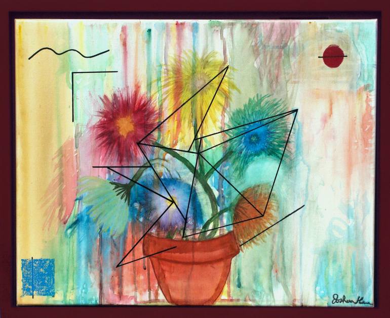 Hybrid Theory Painting by Joshua Huitz | Saatchi Art