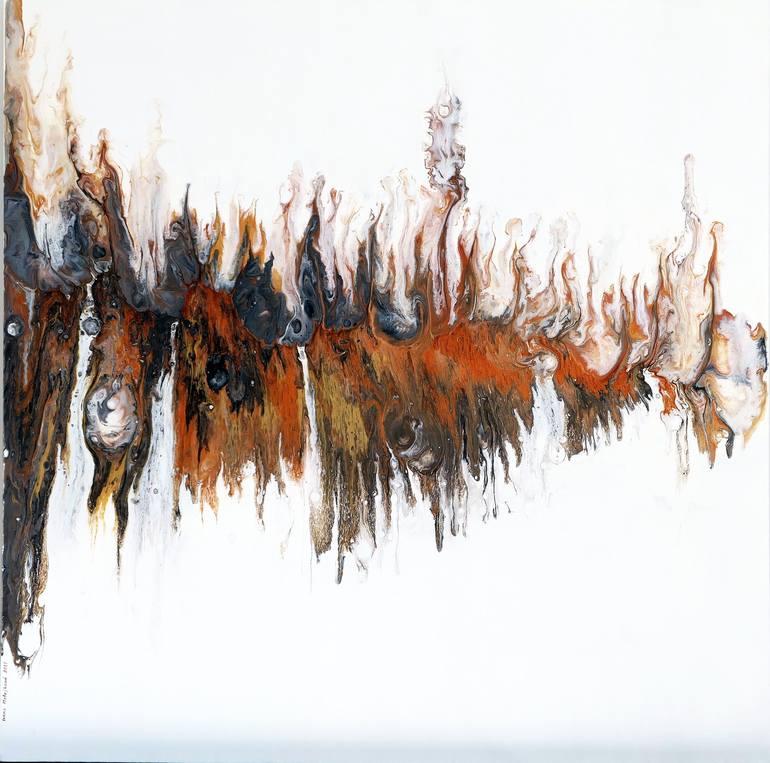 Tremor Painting by Ivona Matejkova | Saatchi Art