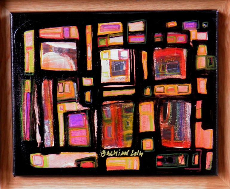 Work #1 Painting by Patrick Bachian | Saatchi Art