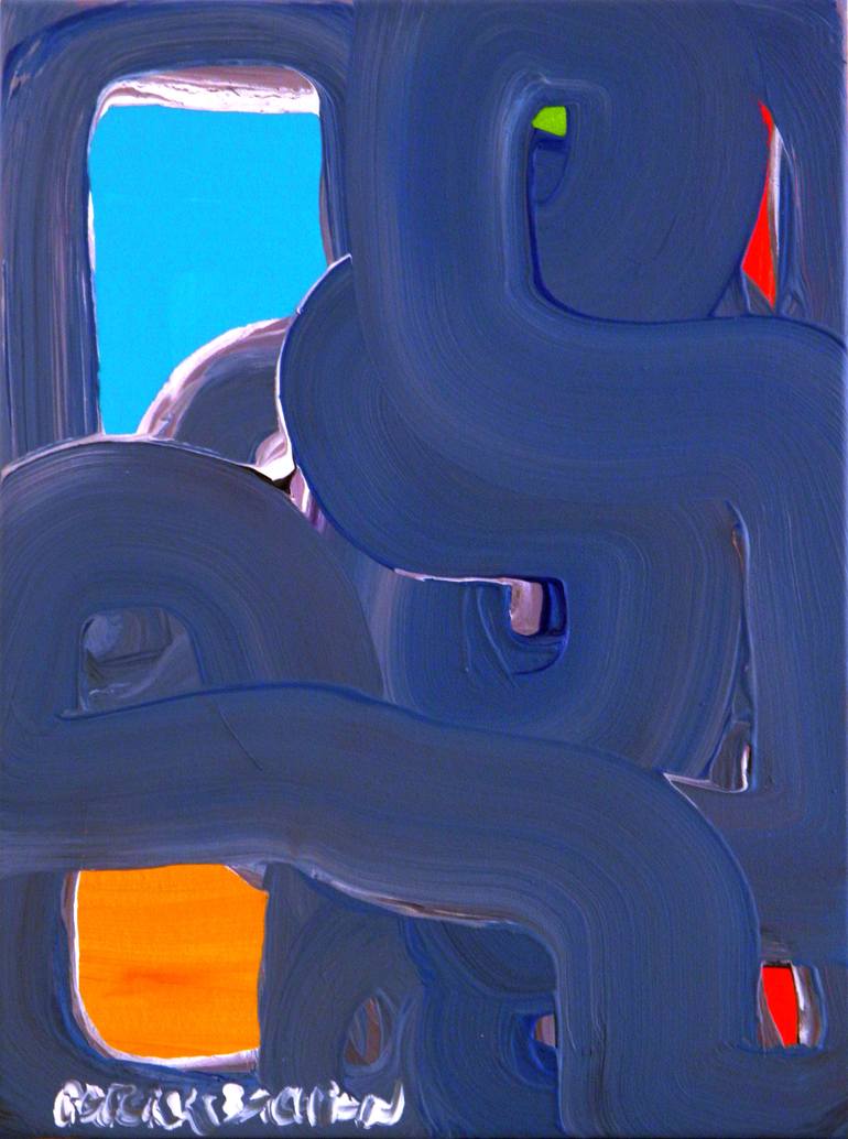 Secret Rendezvous Painting by Patrick Bachian | Saatchi Art