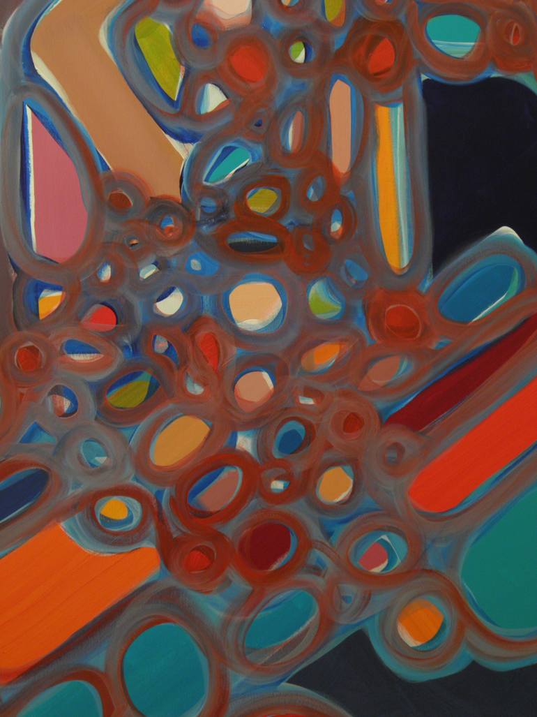 Prosperity + Fertility Painting by Patrick Bachian | Saatchi Art