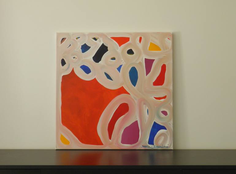 Love is in the Air Painting by Patrick Bachian | Saatchi Art