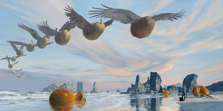 Wings of Dreams Painting by William Higginson | Saatchi Art