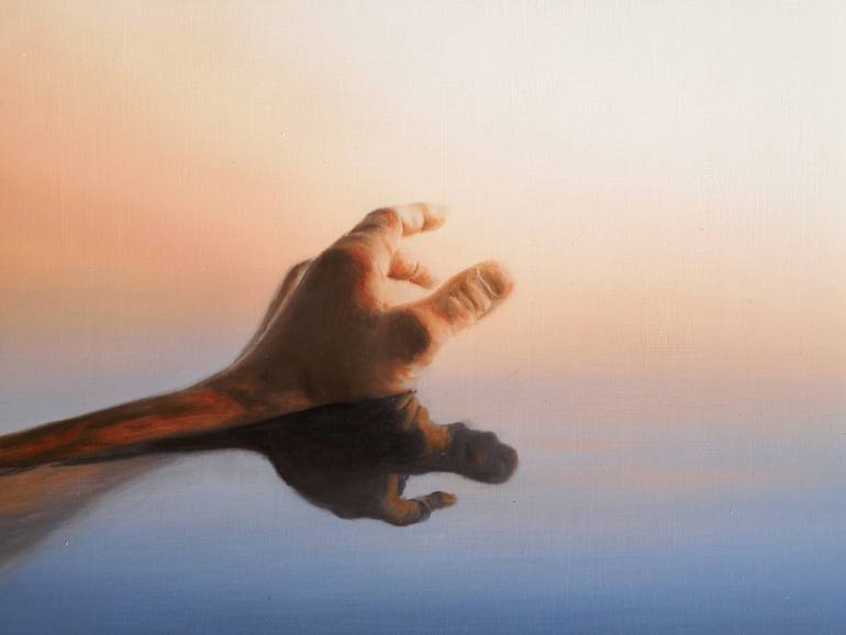 Waiting for the Light Painting by Alain Amar | Saatchi Art