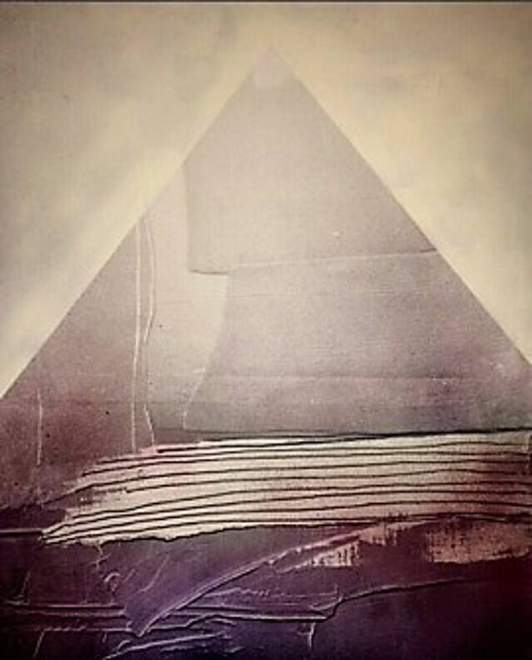 The Pyramid Painting by Emma Johansen | Saatchi Art