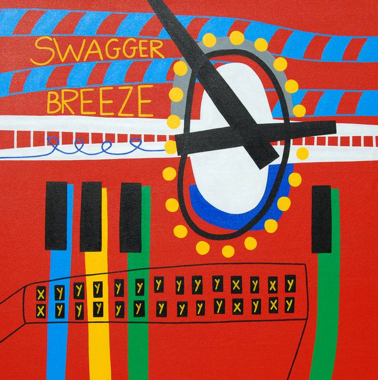 swagger breeze Painting by Michael Quinlan | Saatchi Art