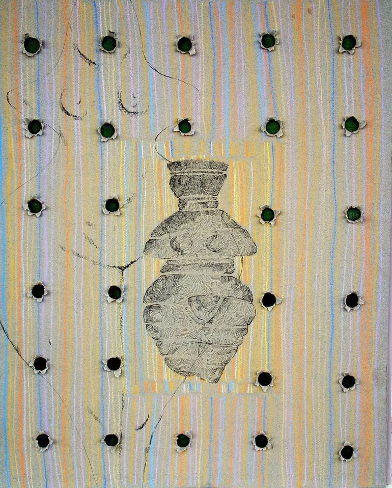fertility goddess Drawing by Bazhena Kutergina | Saatchi Art
