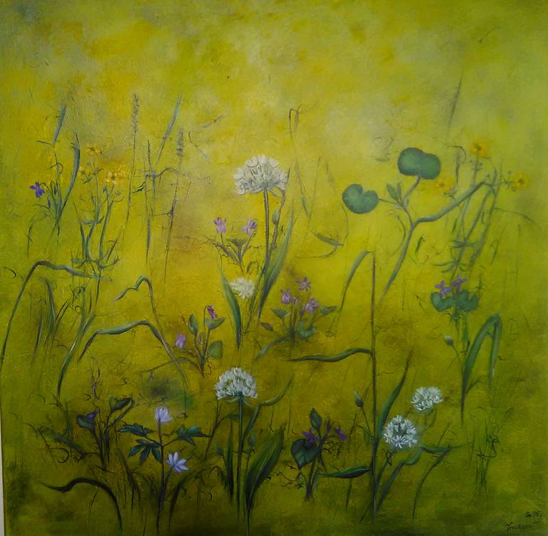 jarné ráno Painting by Darina Vanková | Saatchi Art