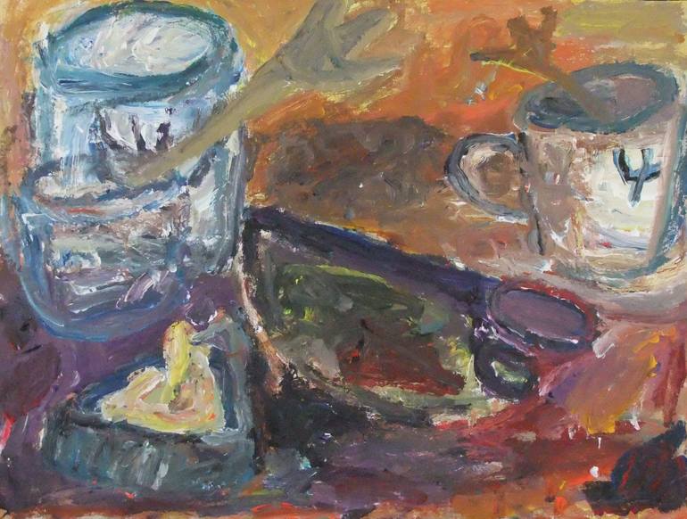 spoons Painting by Michael Rickard | Saatchi Art