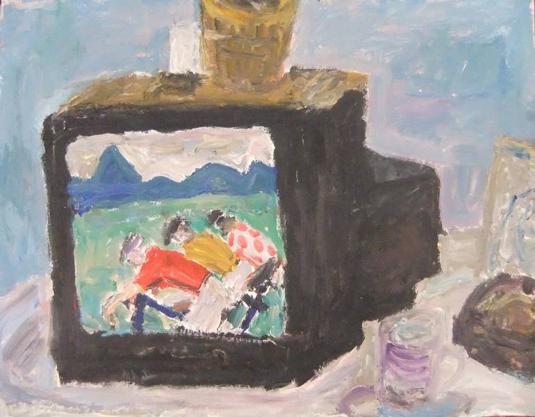 tour Painting by Michael Rickard | Saatchi Art