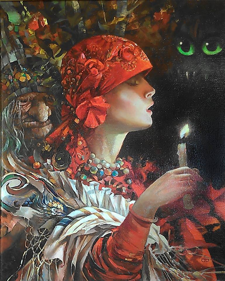 Engagement Painting by Andrew Babanovsky | Saatchi Art