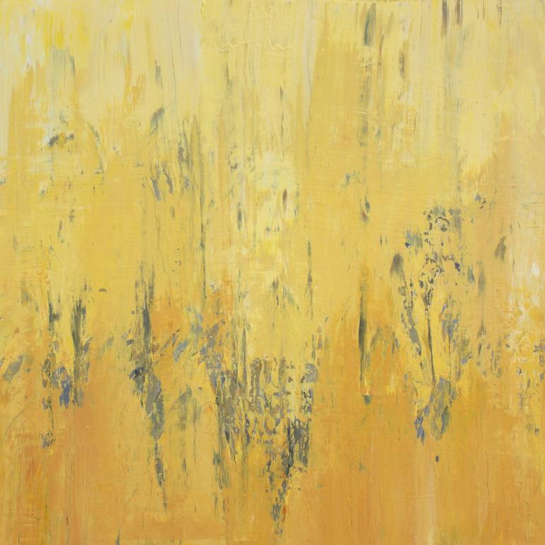 Sunshine Yellow 210108 Painting by Don Bishop | Saatchi Art