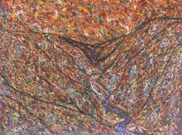 Moorland Tempest Painting by Vincent Førde | Saatchi Art