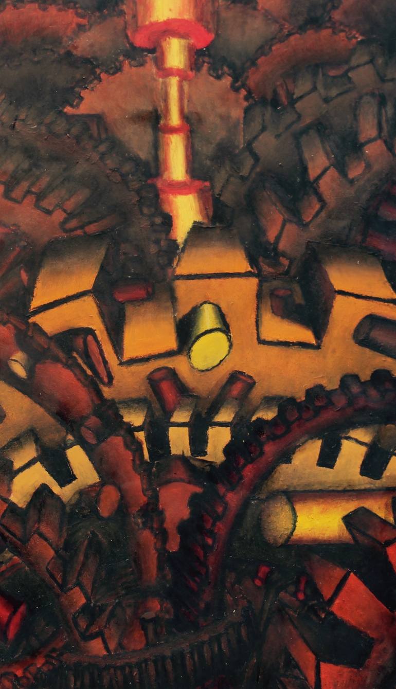 Innovation Painting by Yaakov Yechiel Winter | Saatchi Art