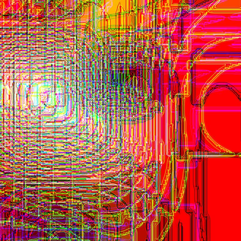 Pipe Overlay III (from the 'Speck of a Pigeon's Eye' series) – limited ...