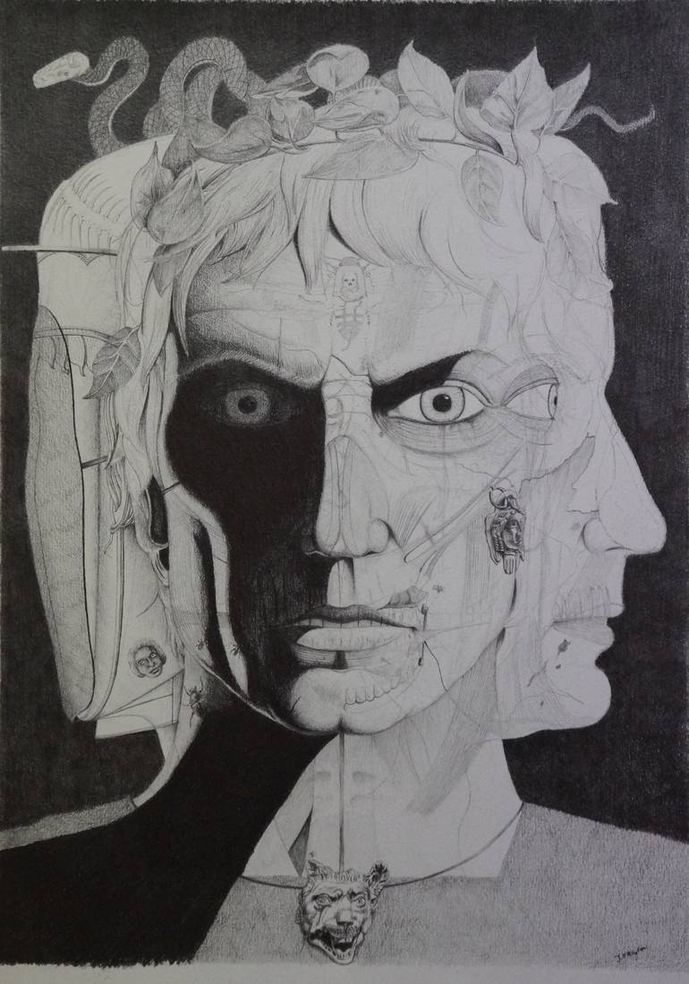 Sulla Drawing by Jeremy Elkington | Saatchi Art